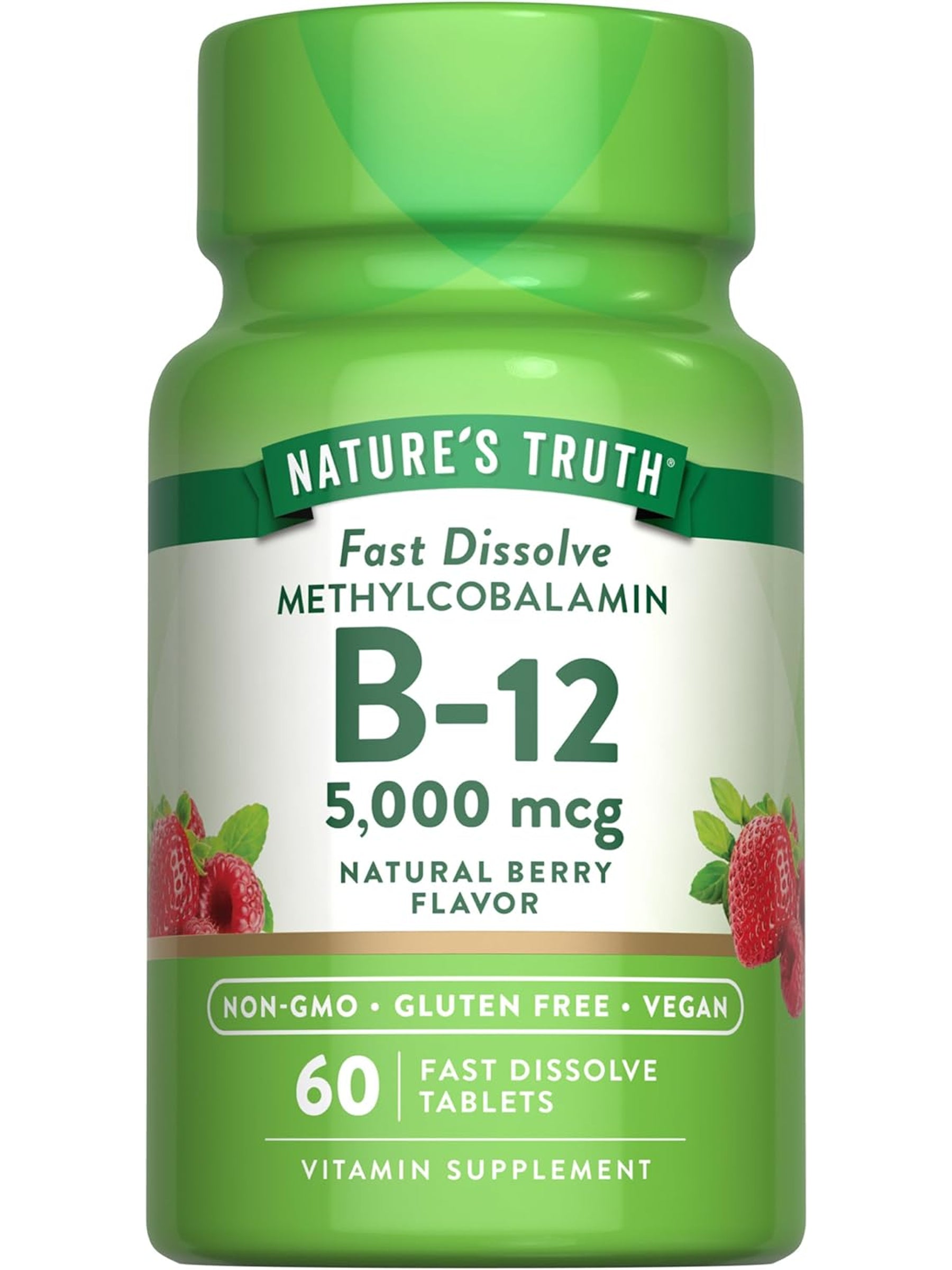Vitamin B-12 5000 mcg Methylcobalamin