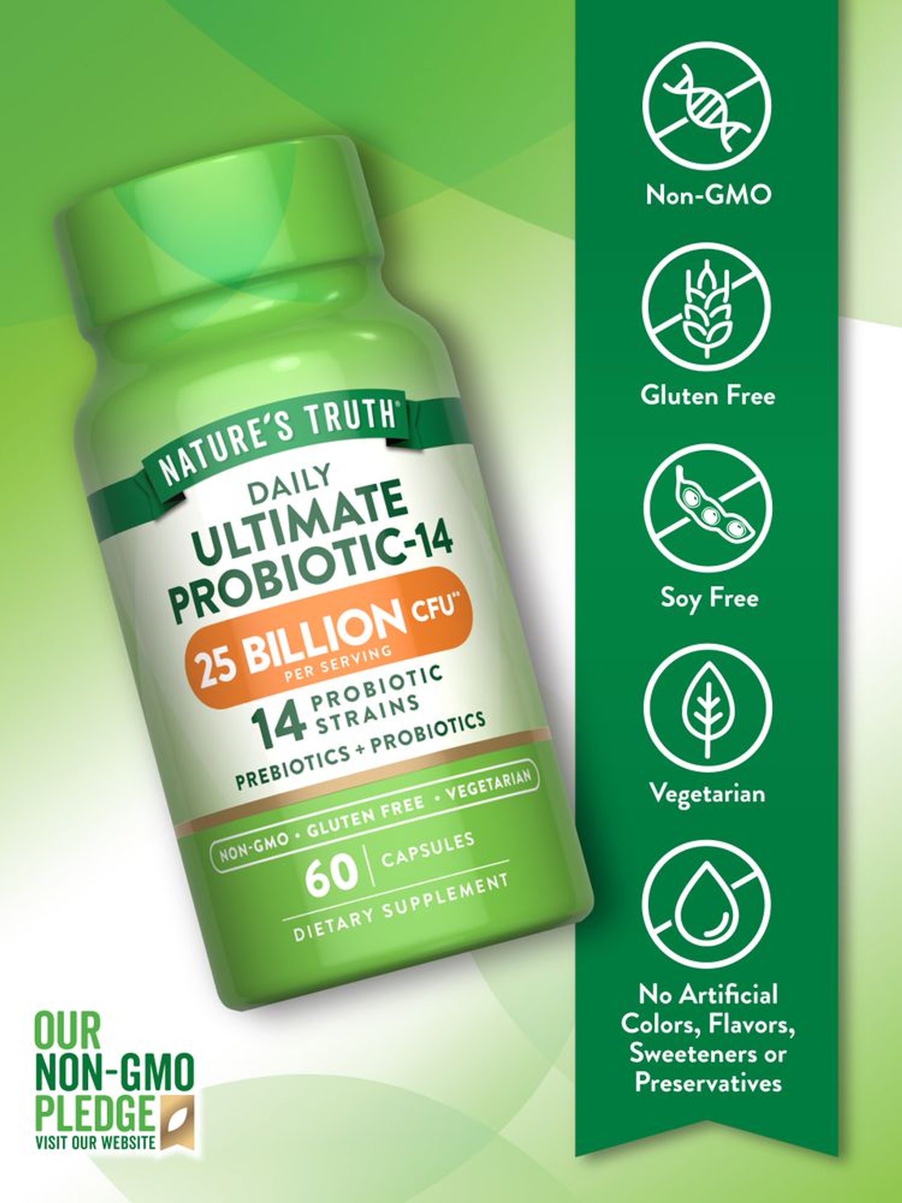 Probiotics 25 Billion CFU